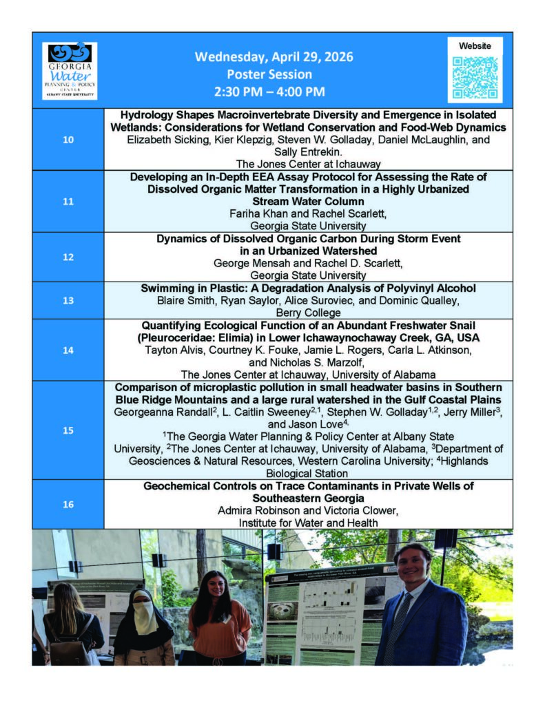 ACF Waters Conference - April 28-30, 2026 - Georgia Water Planning And ...